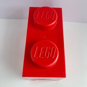 Lego | Toys | Lego Stackable Block Storage Brick Box 402 Container Red ...